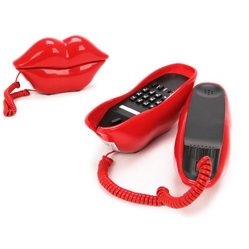 Glossy Sexy Lips Telephone For Home on Luulla