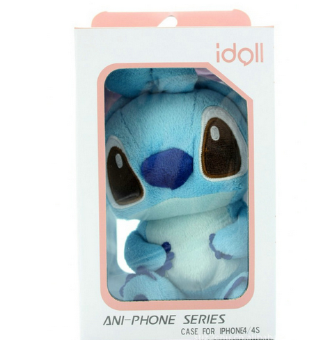 Cartoon Plush Toy Idoll Style Case For Iphone 4/4s Bear on Luulla